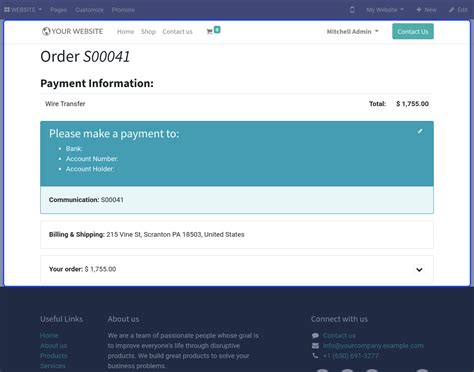 Odoo Website Pre Order Webkul