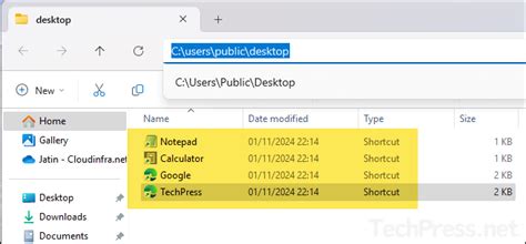 Create Desktop Shortcuts Using Intune