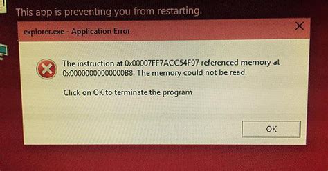 Anyone Else Seeing This Error On Shutdown Rwindows10