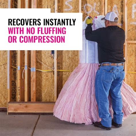 Owens Corning R 13 Single Faced Fiberglass Roll Insulation 40 Sq Ft