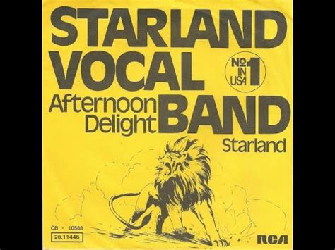 Starland Vocal Band Afternoon Delight Youtube