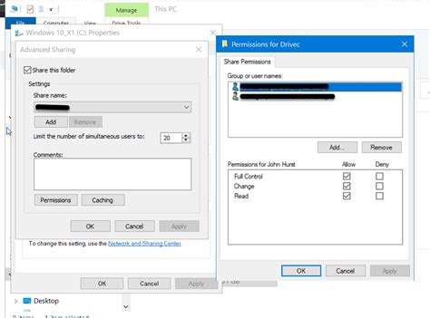 Windows Lan How To Share A Folder To Only A Specific Computer