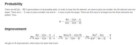 introduction to algorithms exercise 5a ch 7 pg 162 quizlet