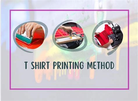 T Shirt Printing Methods Top T Shirt Printing Techniques 2024