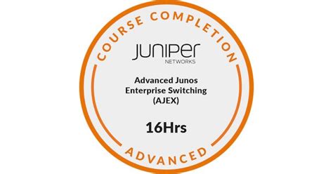 Michael Wilson On Linkedin Advanced Junos Enterprise Switching Ajex