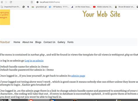 Github Captain Sensible Ci4 Cms Light Content Management System Using Codeigniter4