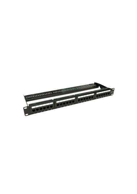 24 Port Cat 5e 6 UTP IDC Patch Panel 1U 19 Inch 05 FIRE SECURITY LTD