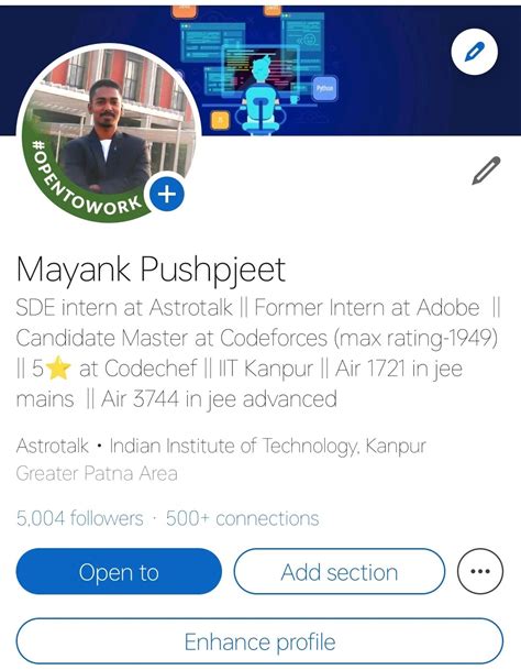 Mayank Pushpjeet On Linkedin Thankyou All Completed 5000 Followers