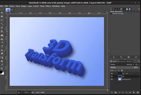 Gimp 21018 Now Offers A Super Cool 3d Transform Tool And Streamlines