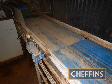 haith inspection conveyor with gantry stairs lights heaters and