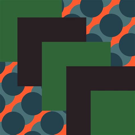 Premium Vector Cute Abstract Background With Square Geometric Shapes Stains Geometry Card