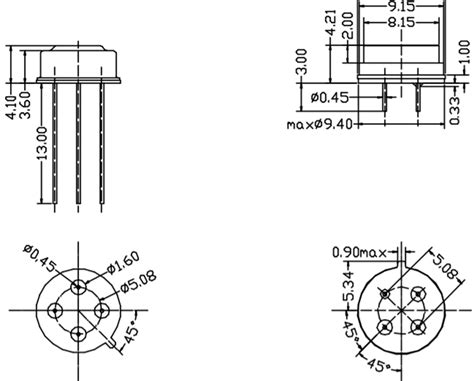 Mlx90614 Non Contact Ir Temperature Sensor Pinout Datasheet Equivalents And Specs