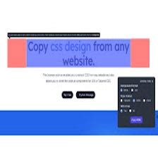 CopyCss Copy css scan from any website cho Google Chrome Tiện ích
