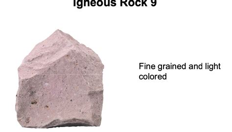 Solved Igneous Rock 1 Dark Fine Grained Igneous Rock 2