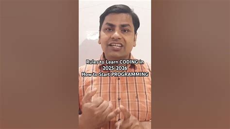 Rules To Learn Coding How To Start Programming Coding Programming Programminglanguage Youtube