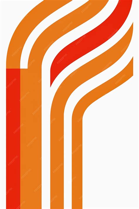 Premium Ai Image Abstract Geometric Shape Illustration Modern Style Stripe Background Parallel