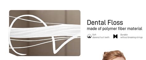 Holy Rose Pink Dental Floss Picks 2 Travel Floss Cases