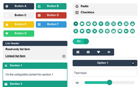 Pretty Neat Jquery Mobile Theme Based On Flat Ui Web Resources