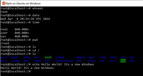 Bash And Windows 10 Anniversary Update Amit Bahree S Useless Insight