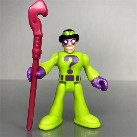 Imaginext Dc Super Friends Riddler Figure From Gotham City Center W