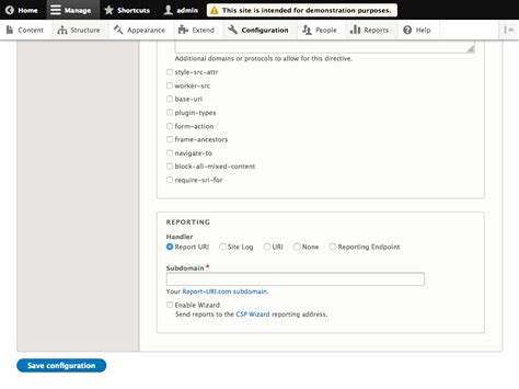 content security policy