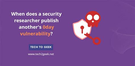 When Does A Security Researcher Publish Anothers 0 Day Vulnerability