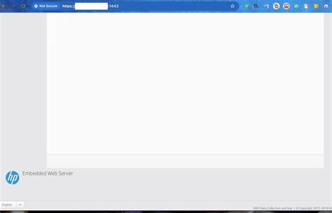 solved how to remote access to hp ews embedded web server hp