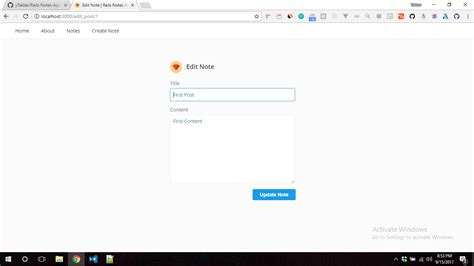 Github Ytakkar Rails Notes App A Notes App Created With Rails