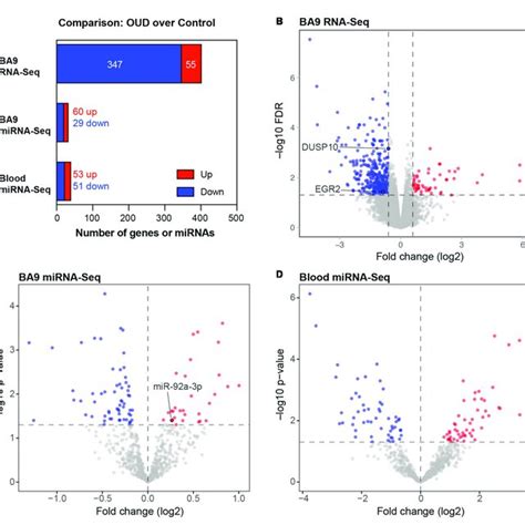Differentially Expressed Protein Coding Genes And Micrornas In Brain Download Scientific