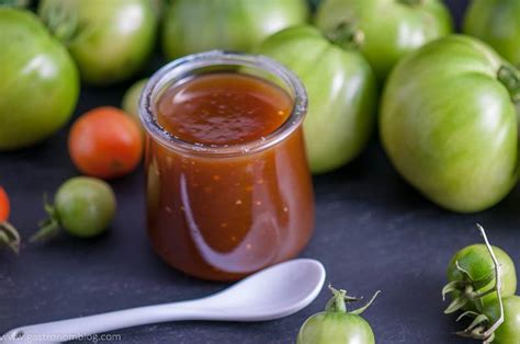 Green Tomato Jam Green Tomato Recipe Gastronom Cocktails