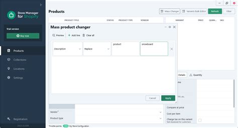 Bulk Edit Shopify Product Descriptions With Shopify Store Manager