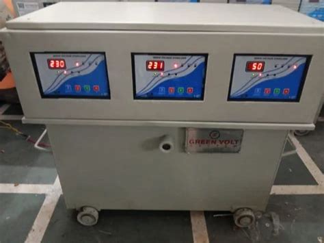 Three Phase Oil Cooled Servo Stabilizers 50 Kva At Rs 148000 In Ghaziabad