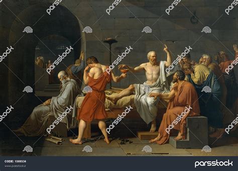 نقاشی مرگ سقراط اثر ژاک لویی داوید 1588534
