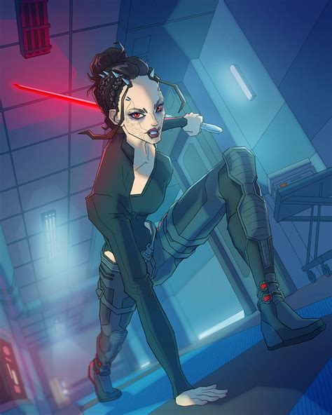 Cyber Samurai Girl By Ardezemer On Deviantart