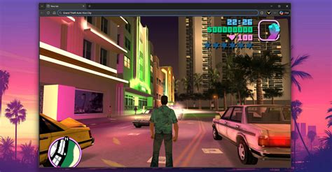 Gta Vice City Can Be Played Smoothly Right In The Chrome Browser