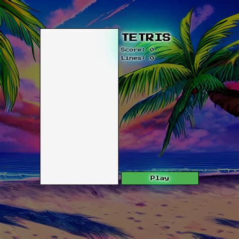 Github Irvinnlimproject 1 Tetris Web Based Classic Tetris Game With The Aim Of Clearing As