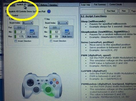 Joystick 2 Control Help Questions Community Synthiam