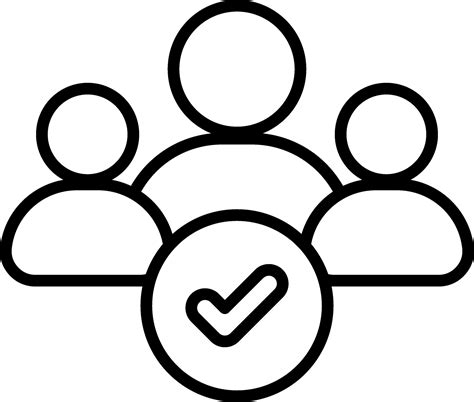 Team Icon Line Vector Illustration 34991460 Vector Art At Vecteezy