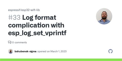 Log Format Complication With Esp Log Set Vprintf Issue 33