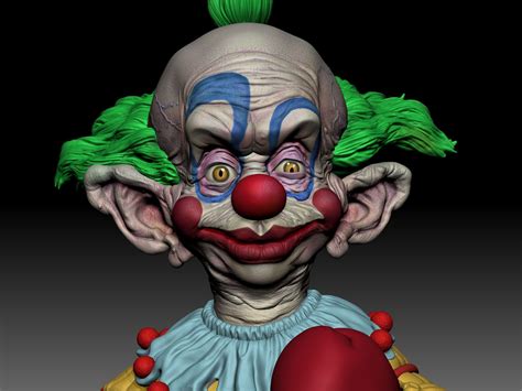 Shorty Killer Klown From Outer Space 3d Model 3d Printable Cgtrader