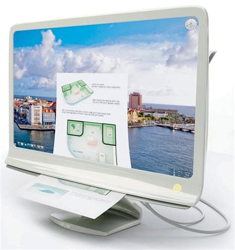 Conceito De Monitor Com Impressora Economiza Espa O E Traz Um Visual Descolado Tecmundo