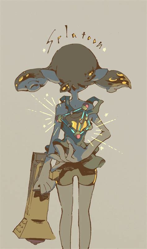 Pin By 사치코 On 스플래툰 Splatoon Comics Splatoon Character Design