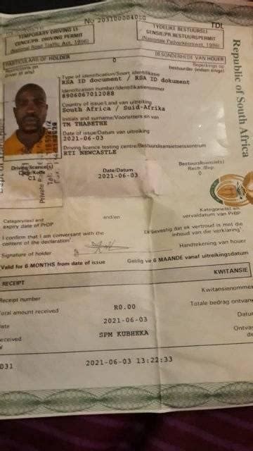 Drivers License With Pdp Here Kuruman