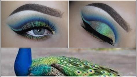 Peacock Eye Makeup