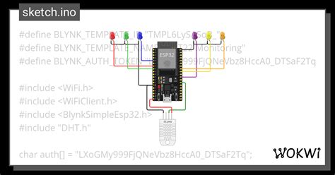 Dht22 Monitoring Wokwi Esp32 Stm32 Arduino Simulator