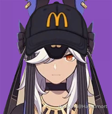 I Noticed That There Where No Cyno Mcdonalds Pfps So I Made Him One Genshin Impact Hoyolab