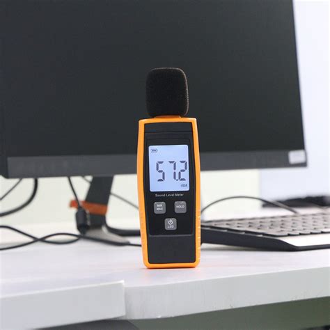Decibel Meter Precise Data Retention Ergonomics Handle Sound Level Digital Handheld Meter For