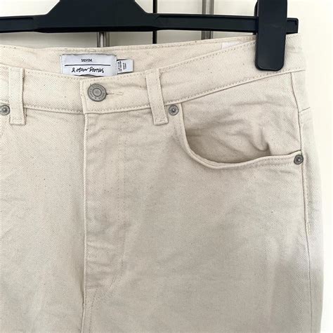 And Other Stories Creamwhite Denim Trousersjeans Depop