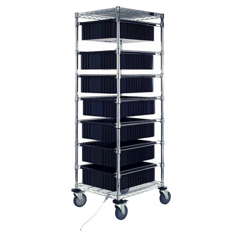 Quantum Storage Systems Bin Cart System In Carbon Steel Material