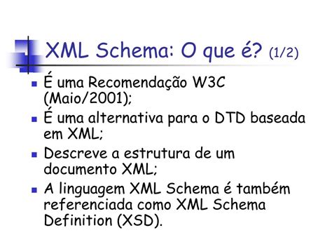 Ppt Xml Schema Powerpoint Presentation Free Download Id 1739693